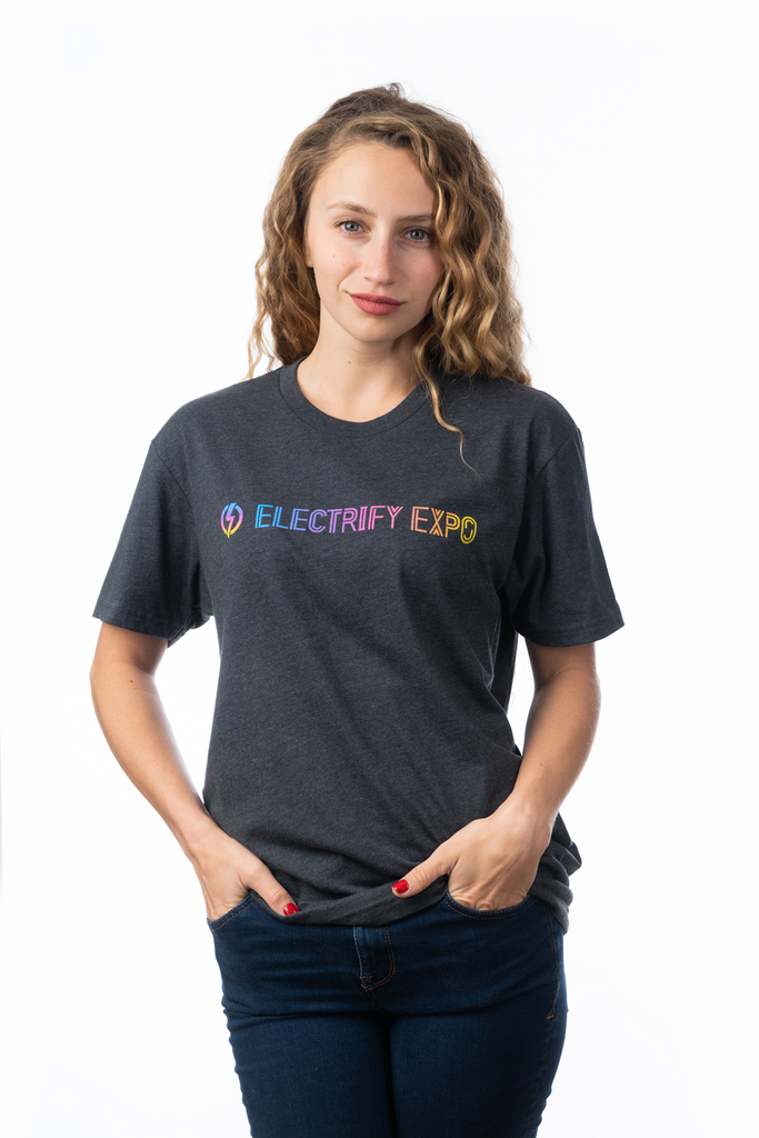 Unisex Logo Tee - Charcoal– Electrify Expo Merchandise
